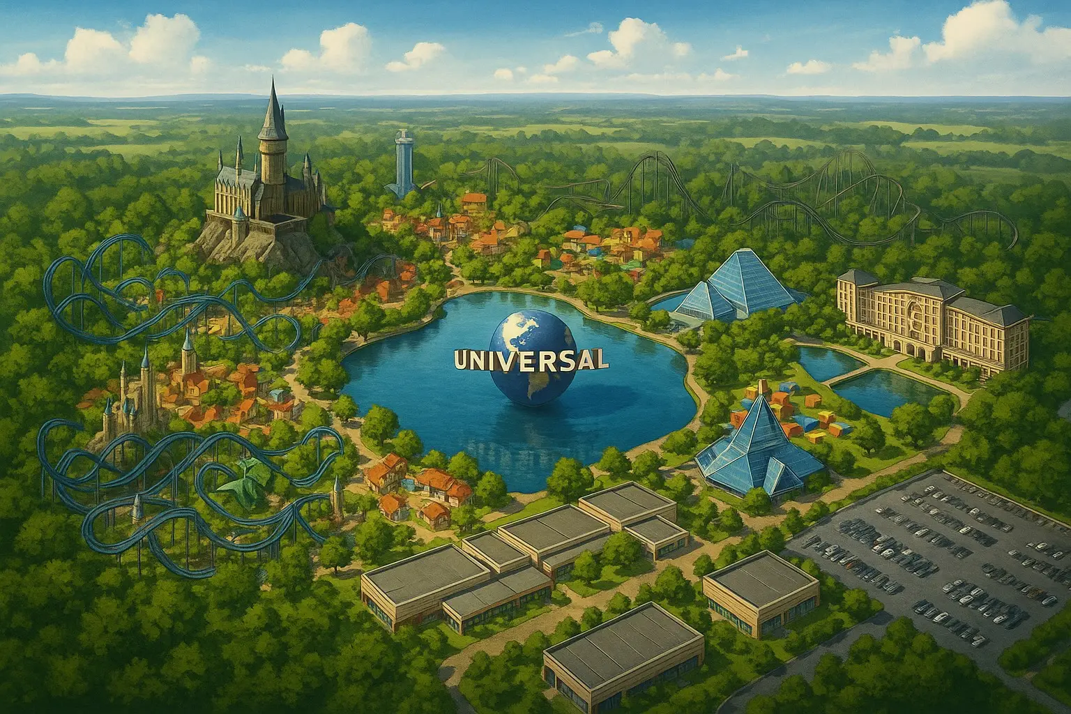 Universal Studios Great Britain:Europe’s First Universal Park in 2031 ...